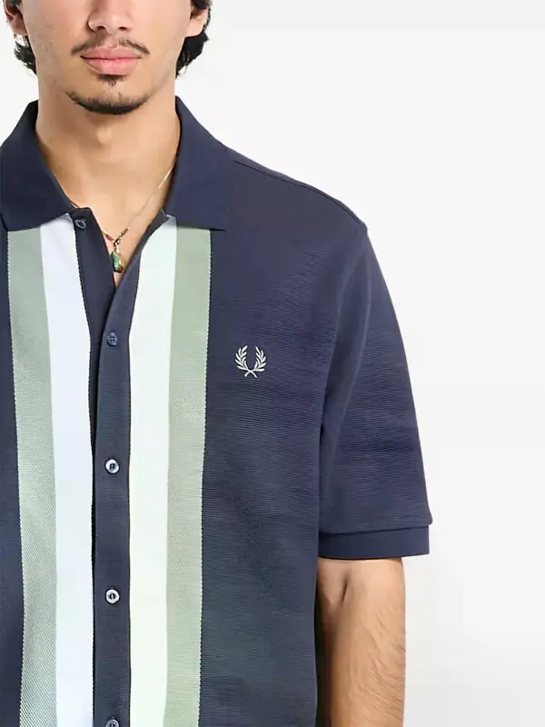 Fred Perry Panelled Button Shirt