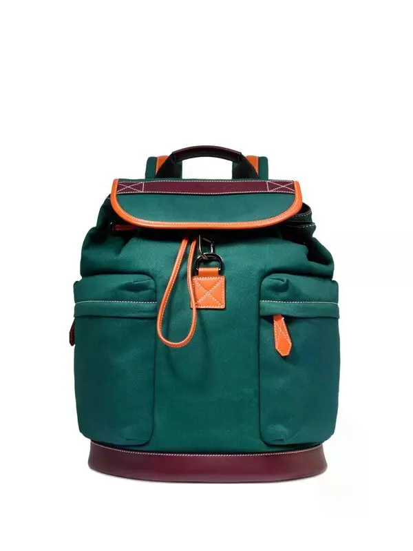 LANCEL Escapade Drawstring Backpack - Green