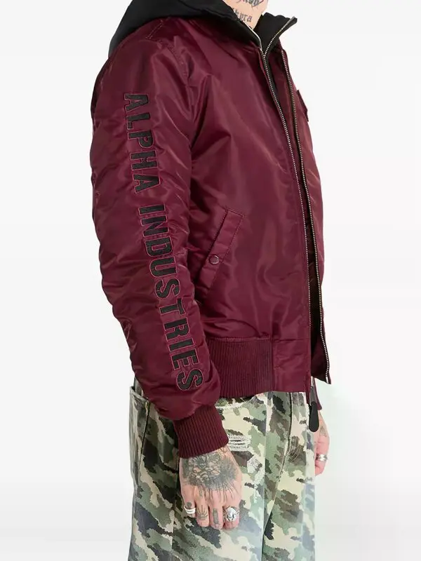Alpha Industries Ma-1 D-tec Sleeve-embroidery Jacket