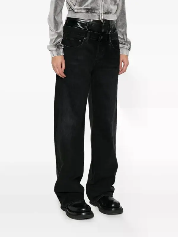 AGOLDE Elson High-waisted Straight Jeans