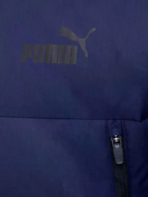 PUMA Logo-print Hooded Coat