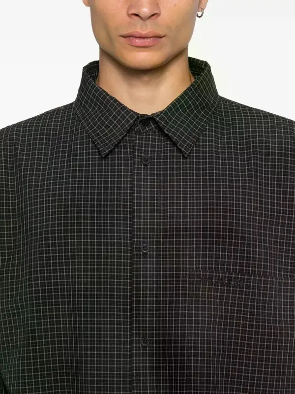 Balenciaga Checked Shirt