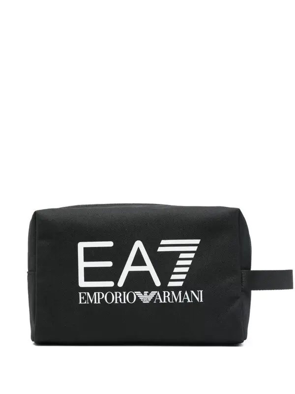 Emporio Armani Logo Wallet - Black