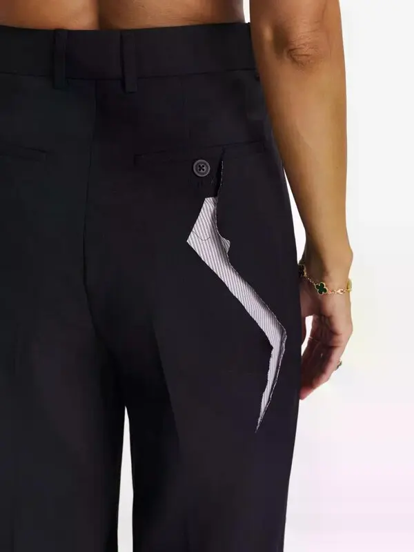 CUANNA Tyra Cut-out Trousers - Blue