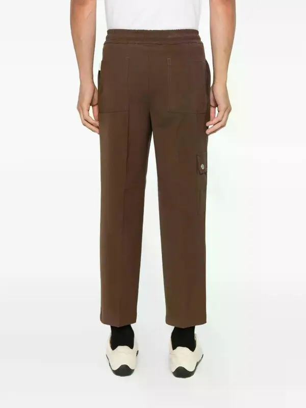 YES LONDON Elasticated-waist Pleated Trousers
