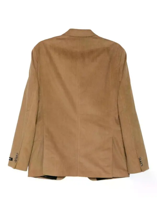 Karl Lagerfeld Corduroy Single-breasted Blazer