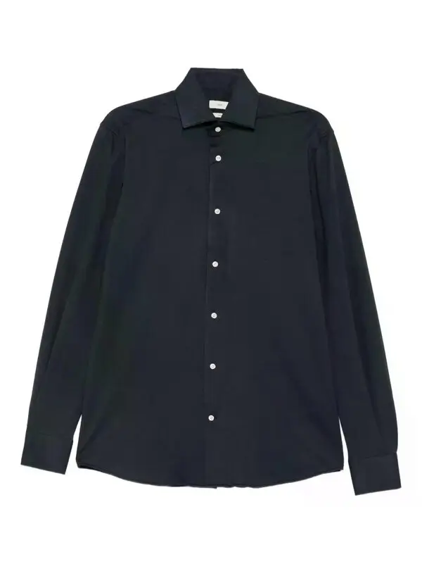 Liu Jo Long-sleeved Silk Shirt - Blue