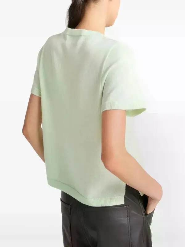 YVES SALOMON Fine-knit T-shirt