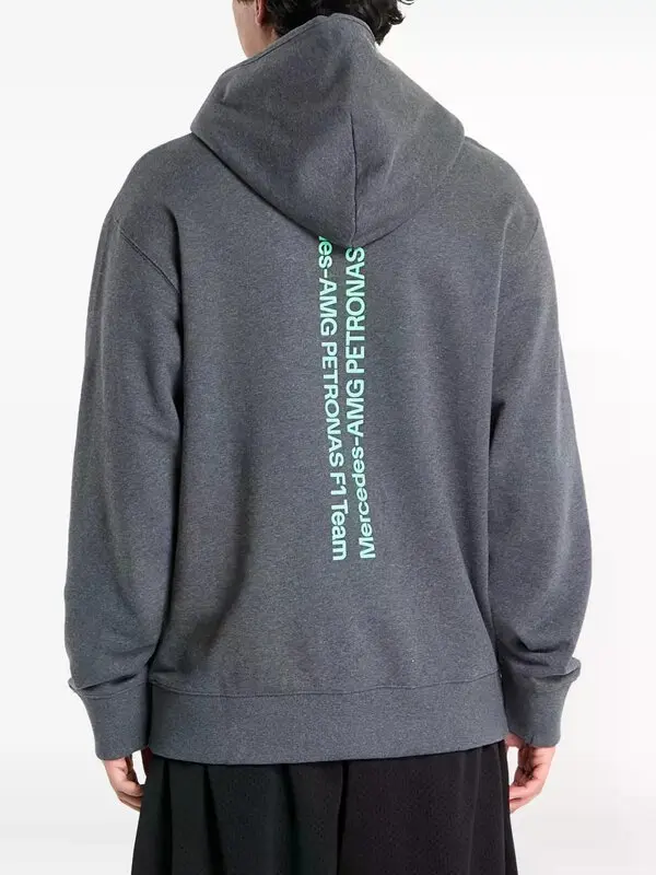 Adidas X Mercedes Logo-detail Hoodie