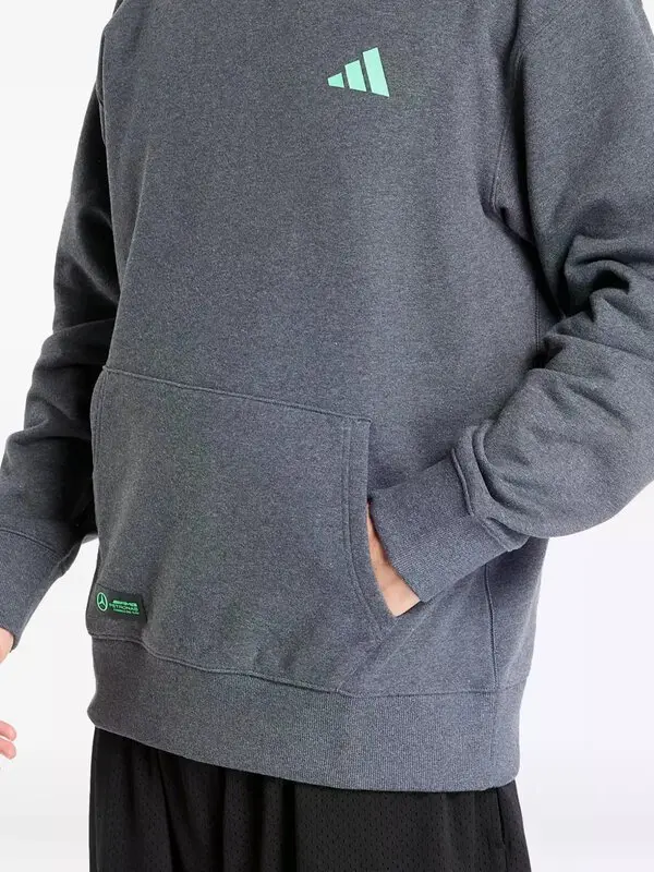 Adidas X Mercedes Logo-detail Hoodie