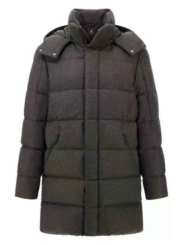 Boggi Milano Flannel Padded Parka