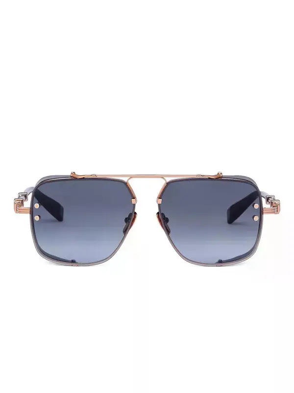 Balmain Geometric Sunglasses - Black