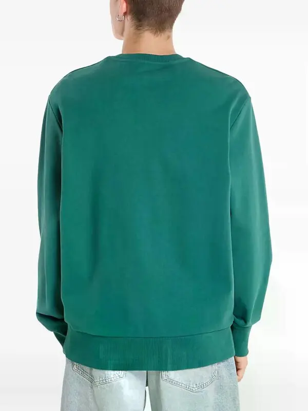 Fred Perry Graphic Crew-neck Sweatshirt - Green