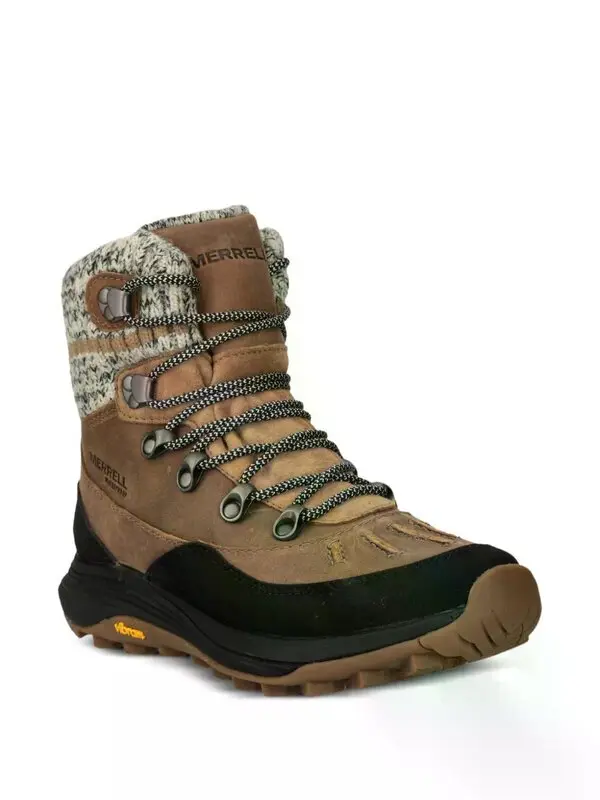 Merrell Siren Thermo Mid Zip Waterproof Boots - Brown