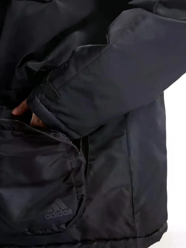 Adidas Pocket-detail Hooded Jacket