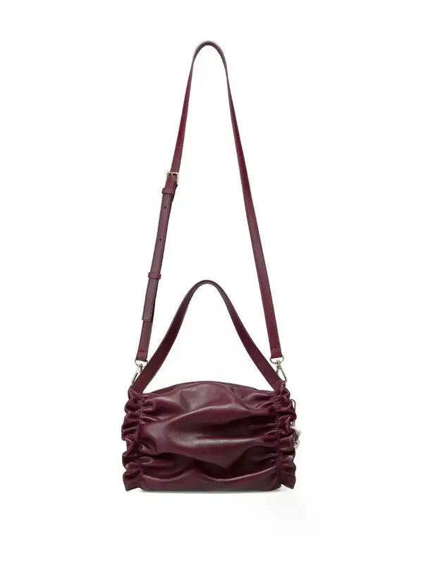 Repetto Small Opéra Leather Shoulder Bag - Red