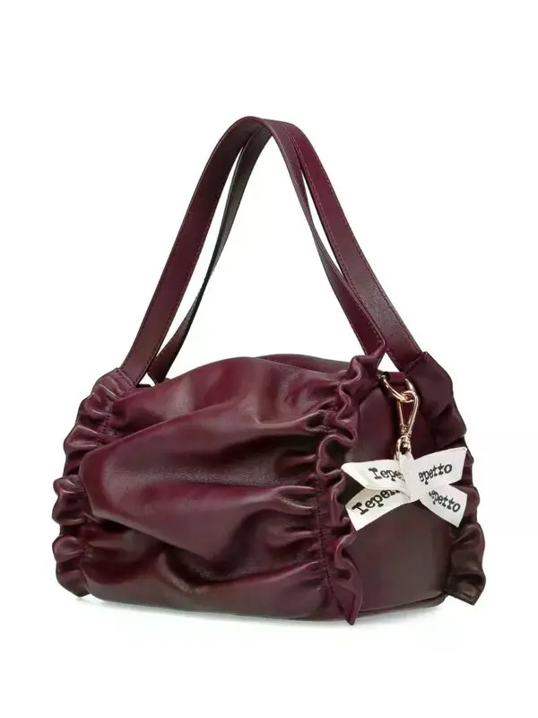 Repetto Small Opéra Leather Shoulder Bag - Red