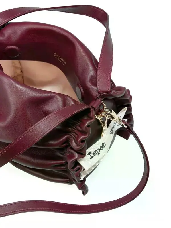 Repetto Small Opéra Leather Shoulder Bag - Red