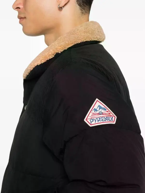 Pyrenex Padded Jacket With Shearling Collar