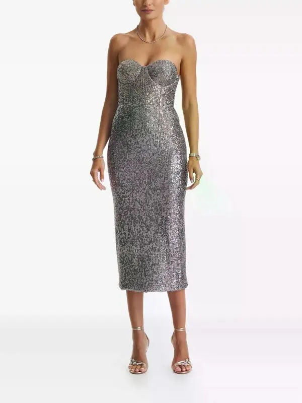 CUANNA Karlie Sequin Dress