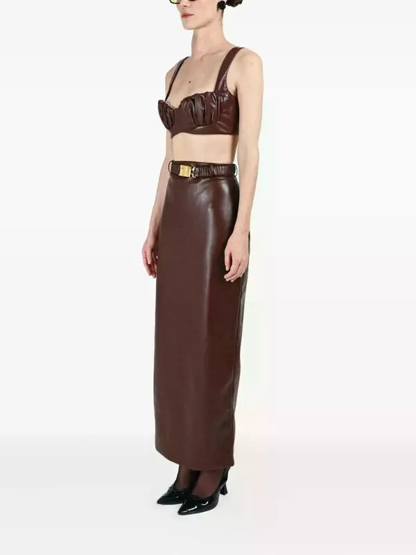 ROWEN ROSE Belted Skirt