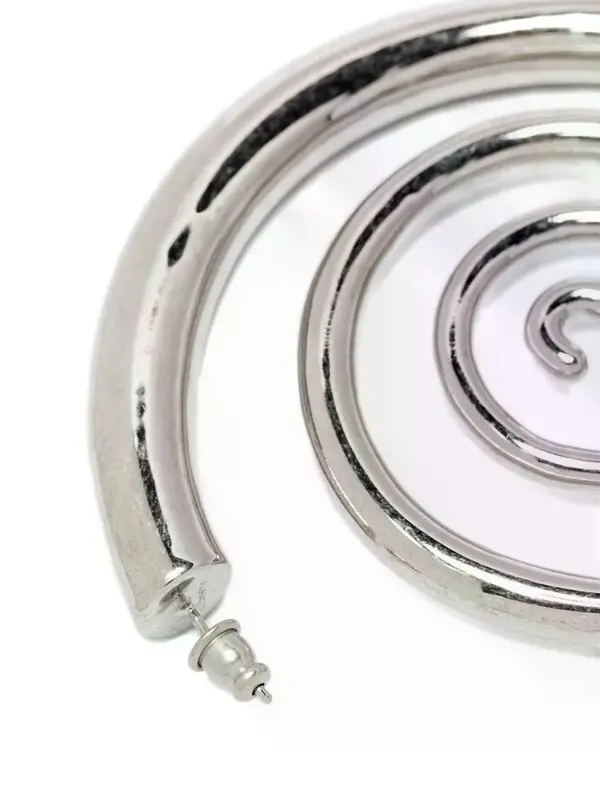 PANCONESI Spiral Earrings - Silver