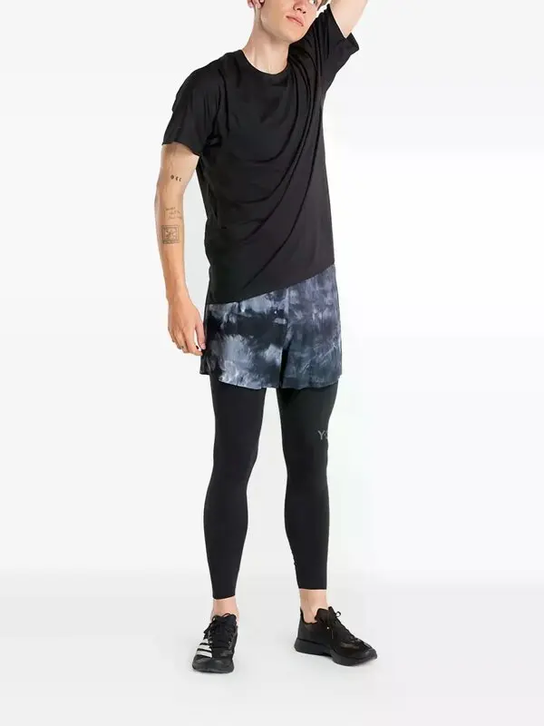Y3 Tie-dye Running Shorts