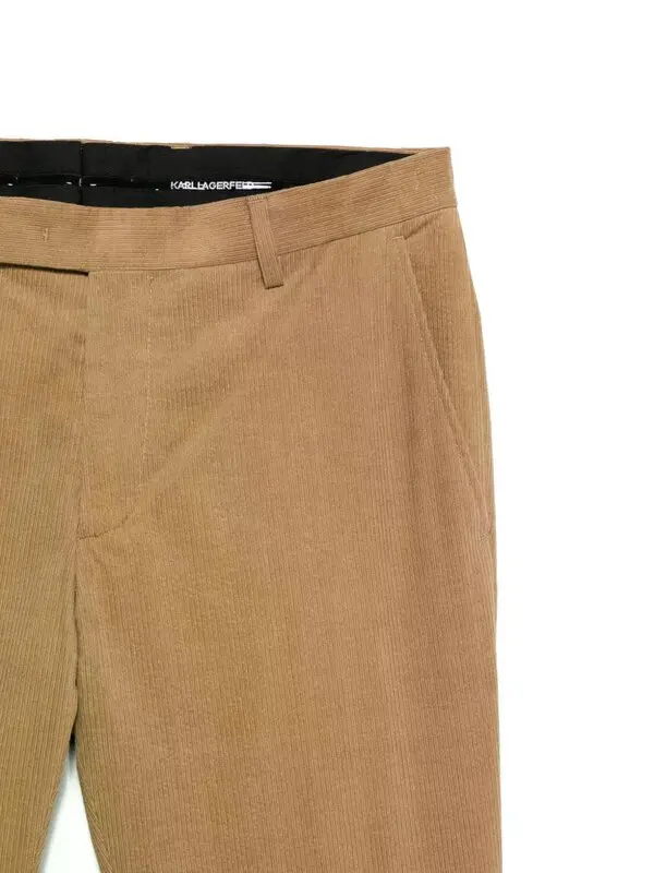 Karl Lagerfeld Corduroy Trousers - Brown