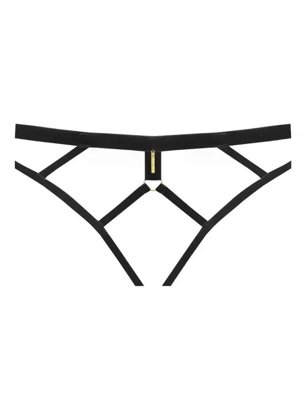 MAISON CLOSE Velvet Open Briefs