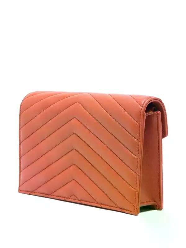 Saint Laurent Chevron Cross Body Bag