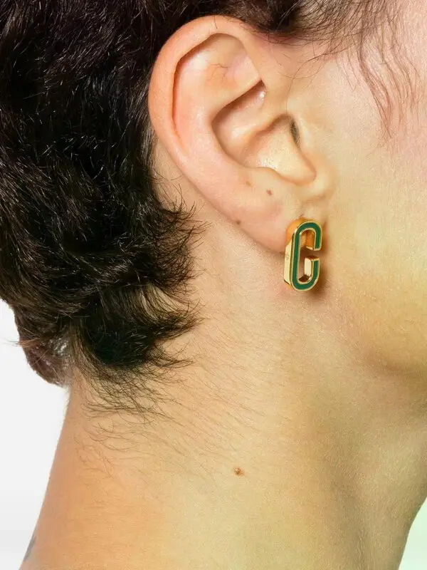 Casablanca Enamelled Earrings