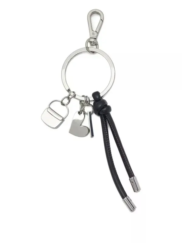 DIESEL® Heart Charms Keyring