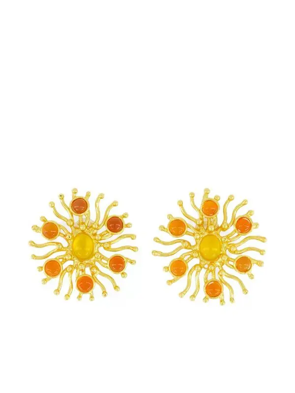 Sylvia Toledano Sunshine Clip-on Earrings - Gold