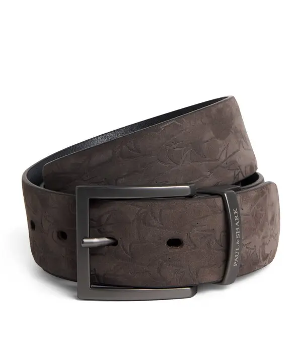 Paul & Shark Reversible Shark Belt - Beige