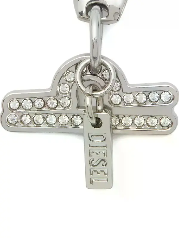 DIESEL® Libra Charm Keyring