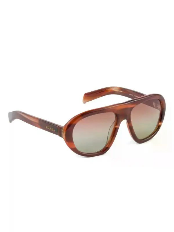 Prada Oversized Pilot Sunglasses