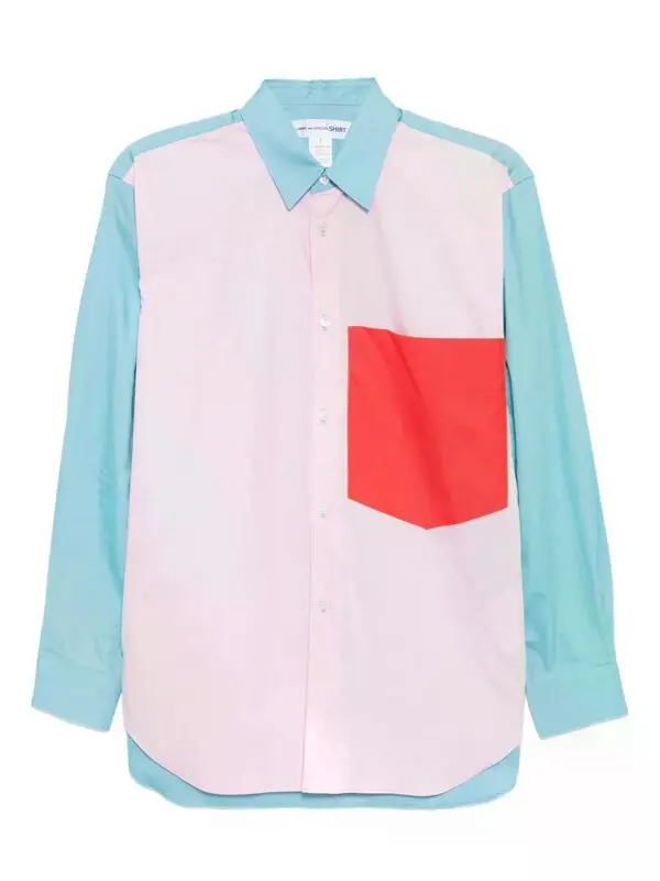Comme Des Garçons Colour-patch Shirt