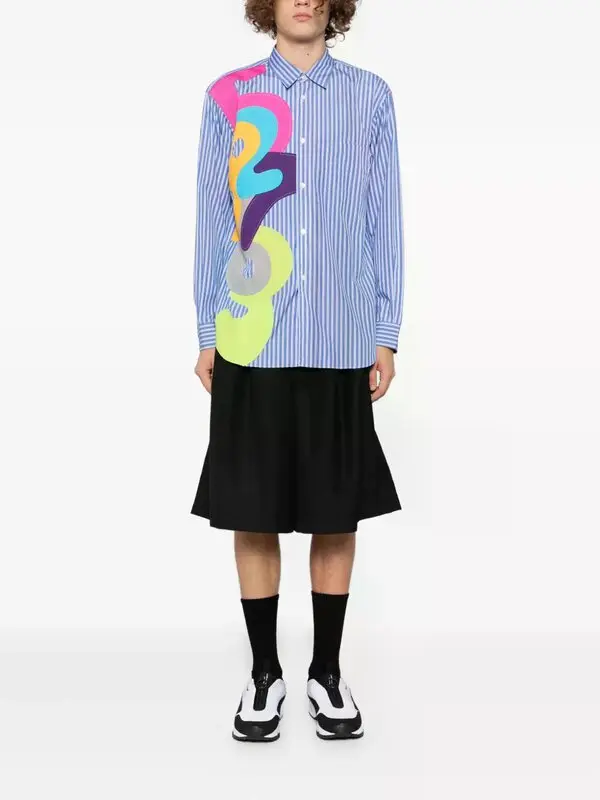 Comme Des Garçons Striped Shirt