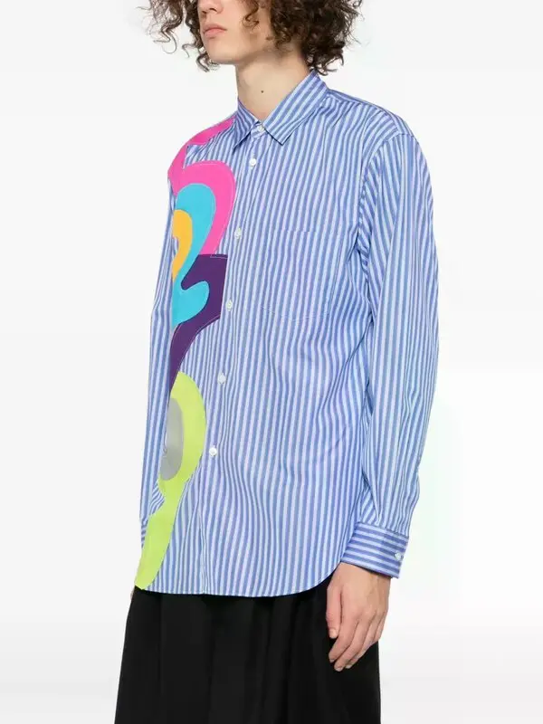 Comme Des Garçons Striped Shirt