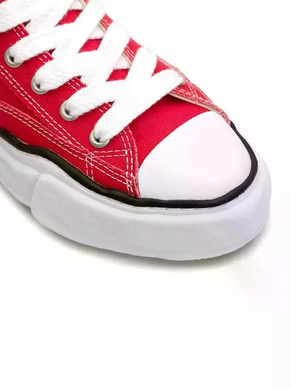Mihara Yasuhiro Peterson High Original Sole Sneakers - Red