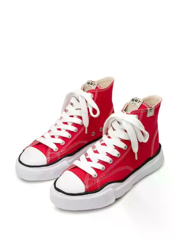 Mihara Yasuhiro Peterson High Original Sole Sneakers - Red