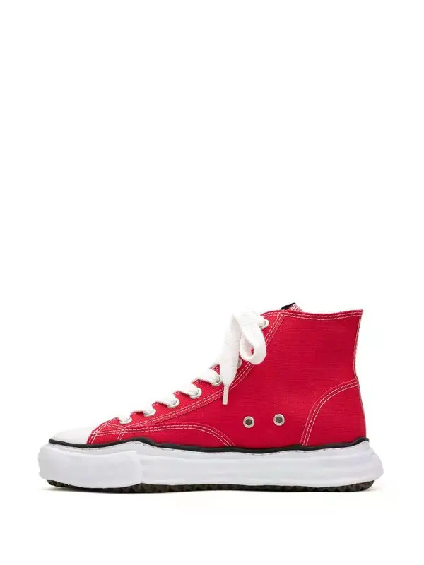 Mihara Yasuhiro Peterson High Original Sole Sneakers - Red