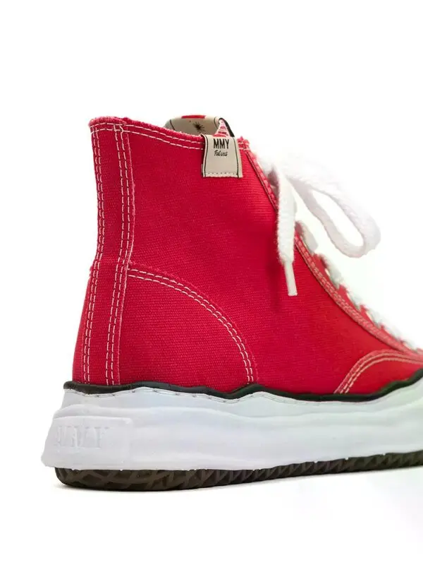 Mihara Yasuhiro Peterson High Original Sole Sneakers - Red