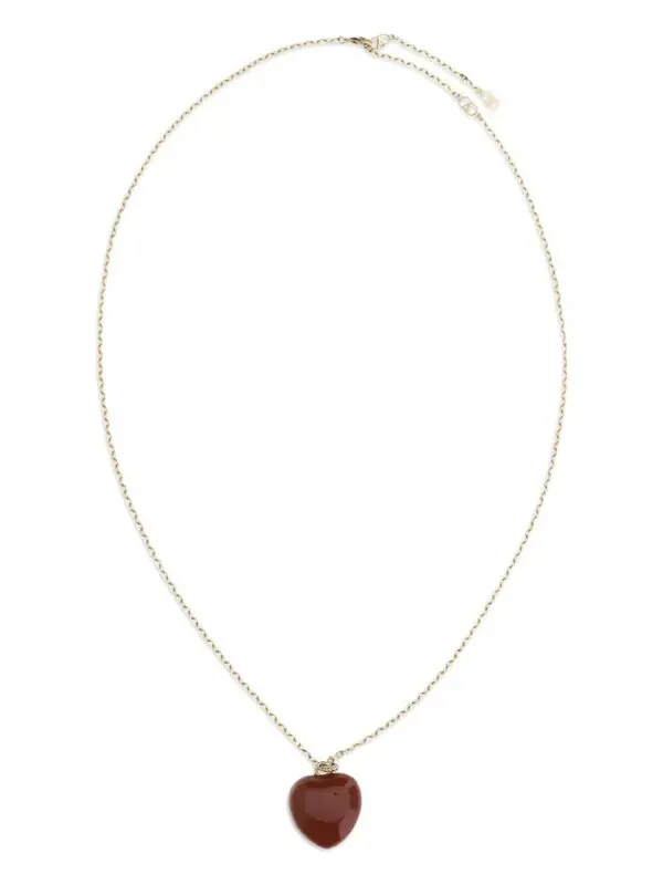 Valentino Garavani Heart-pendant Necklace - Gold