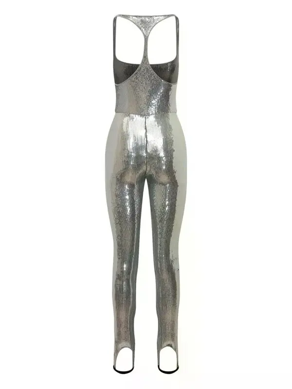 Dsquared2 Full-sequin Stirrup Jumpsuit