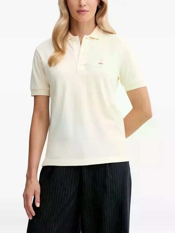 Bally Logo-embroidered Polo Top
