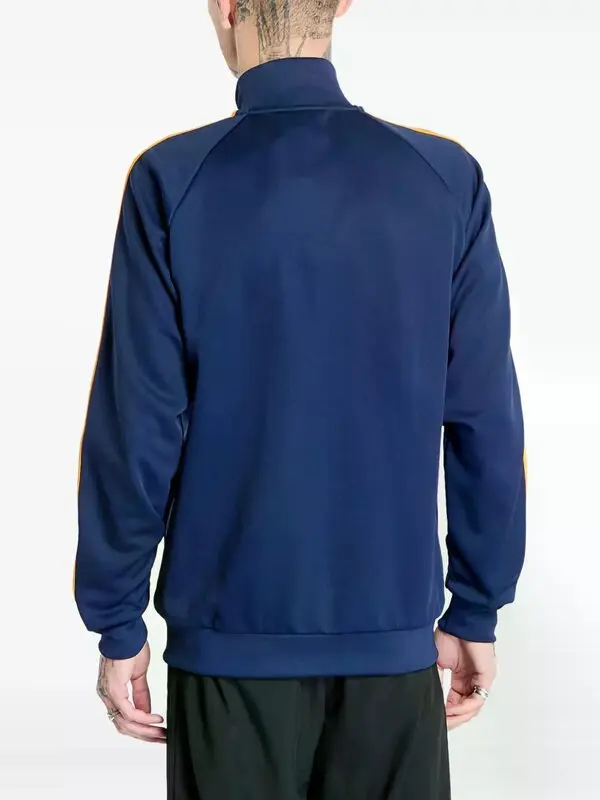 Adidas Striped Zip Up Sweatshirt