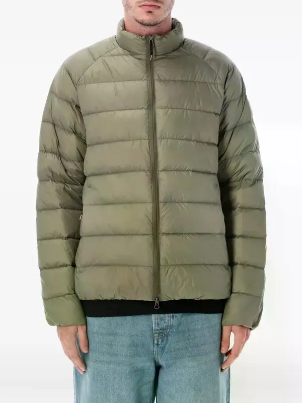 Pyrenex Quilted Zip-up Padded Jacket - Green