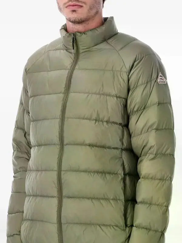 Pyrenex Quilted Zip-up Padded Jacket - Green