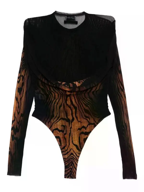 JEAN PAUL GAULTIER The Wood Bodysuit - Brown